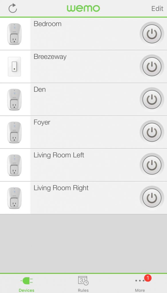 Using WeMo to Improve Night Vision on Home Security Cameras
