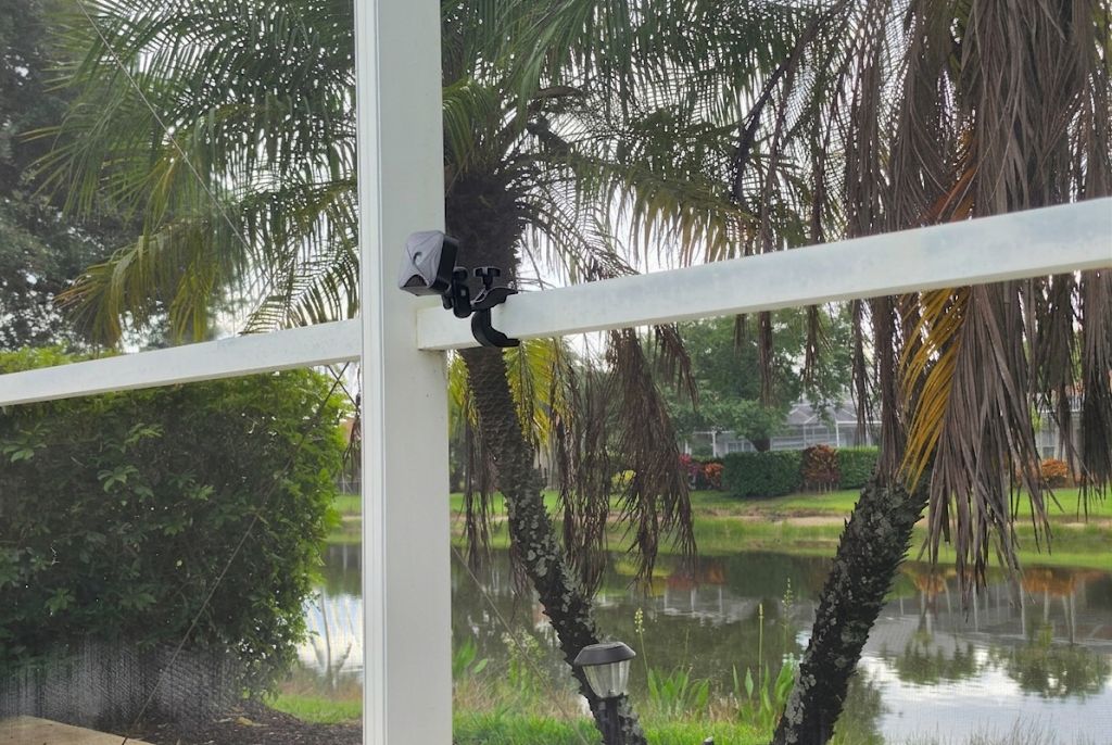 How to Mount a Security Camera on a Pool Cage